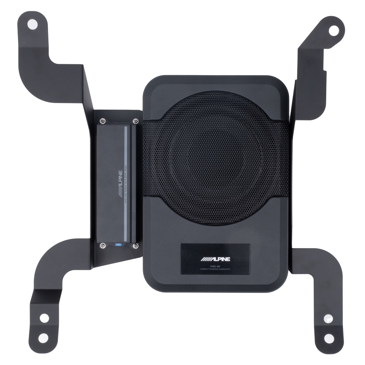 Alpine Plug & Play 4-Channel Amp & Powered Subwoofer Kit | '14 - '21 T ...